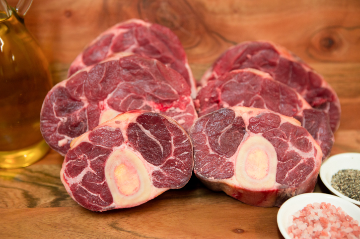 Beef Shin Bone Steaks (Osso Bucco) - Prestons Master Butchers