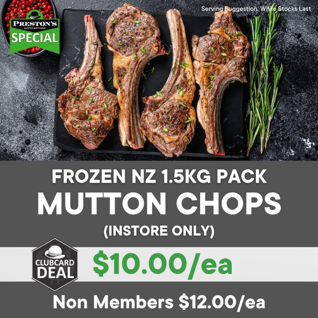 In-Store Specials - Prestons Master Butchers